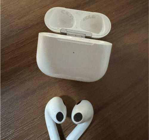 Наушники apple Airpods 3 бу