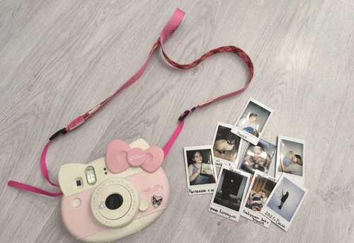 Фотоаппарат Instax hello kitty моментальной печ