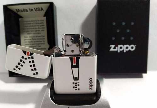 Зажигалка Zippo матовая белая оригинал новая