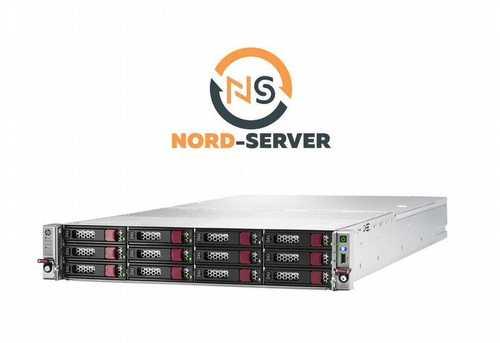 Сервер HP XL420 Gen9 24LFF 2x E5-2697 v3 384GB