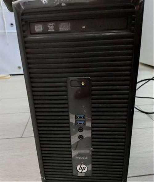 Пк HP prodesk 405 G2 microtower