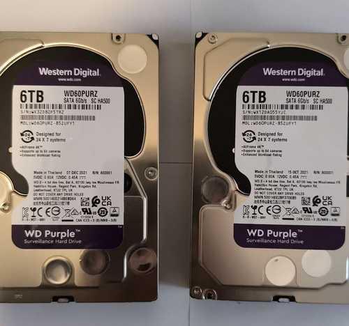 Жесткий диск western digital WD60purz