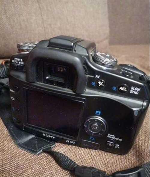 Зеркальный фотоаппарат sony A100