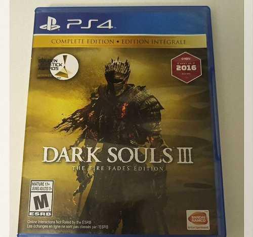 Dark souls 3 goty для ps4/ps5