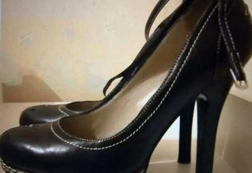 Туфли женские Sasha Fabiani 40 размер нат кожа