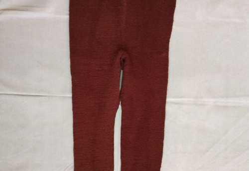 Шерстяные вязанные штаны для женщин