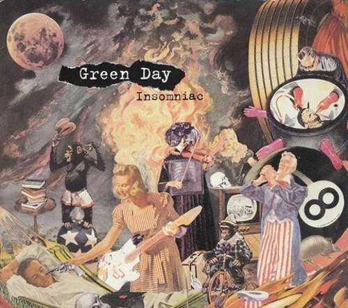 Виниловая пластинка Green Day insomniac (180 Gram)