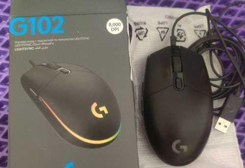 Игровая мышь Logitech g102 lightsync кастом