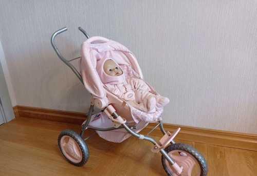 Кукла baby annabell с коляской