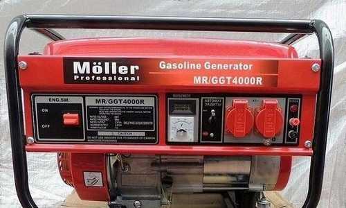Бензиновый генератор Moller 3,5 кВт MR/GGT 4000 R