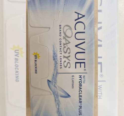 Линзы контактные acuvue oasys двухнедельные