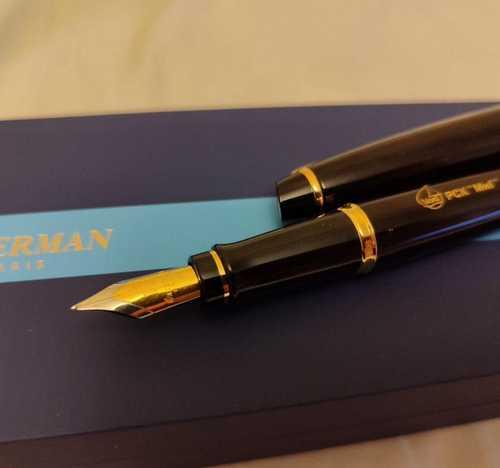 Новая Перьевая ручка Waterman Expert 3 black gt f