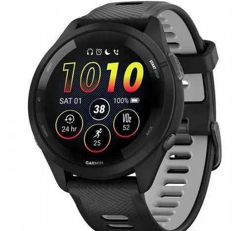 Garmin Forerunner 265 black music Евротест