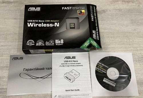 Wi-Fi Asus Usb-n10 nano adapter