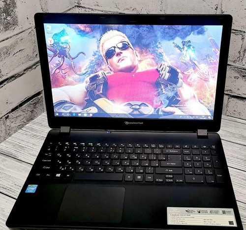 Быстрый ноутбук Packard Bell/HD 15.6/HDD 500gb