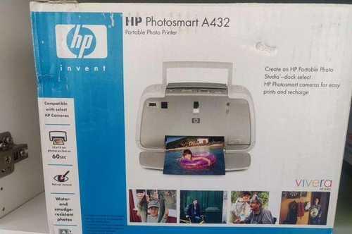 Фотопринтер HP Photosmart A432 (новый, запечат.)