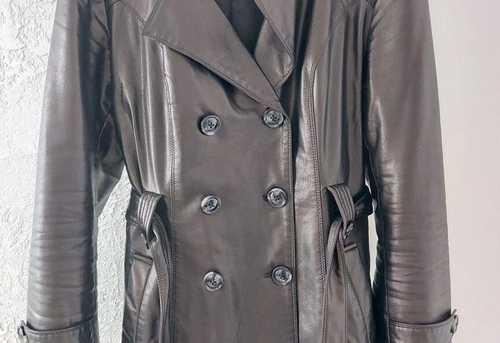 Куртка кожаная женская 48 натуральная
