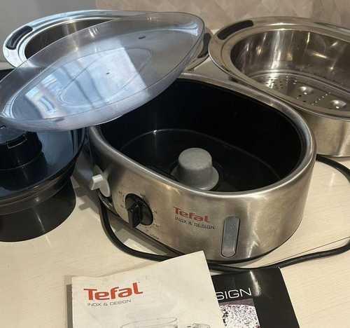 Пароварка tefal inox&design