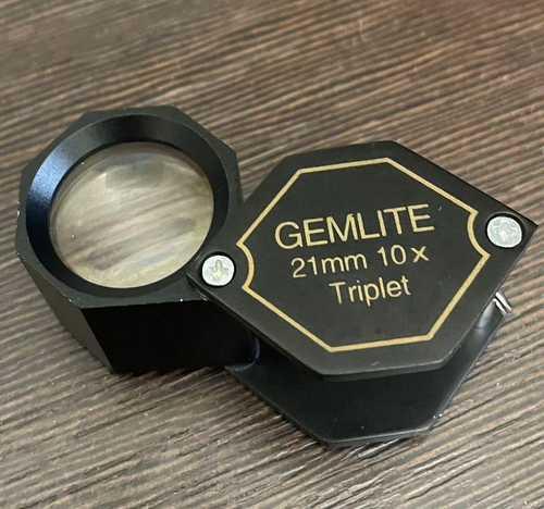 Лупа ювелирная Triplet 21mm 10x