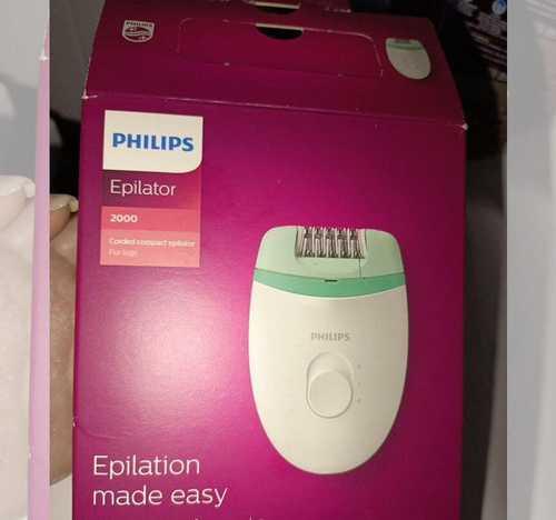 Эпилятор philips новый