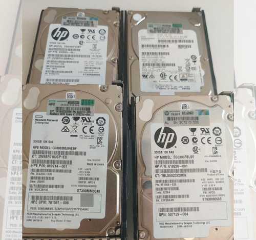 Серверные жёсткие диски HP SAS 2.5