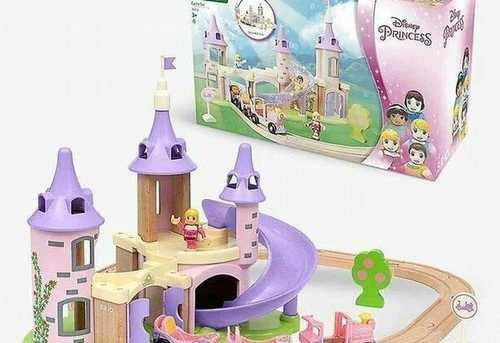 Disney Princess замок с принцессами набор деревянн