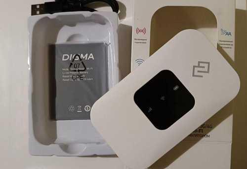 Новый Портативный 4G WiFi роутер Digma модем