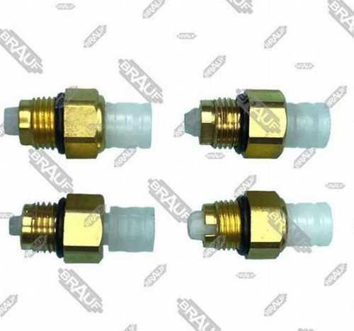 Фитинг пневмоподвески Range Rover Audi 6mm * 4шт