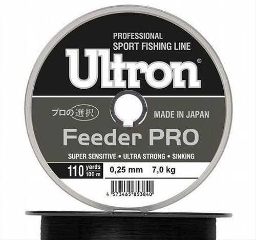 Леска Ultron Feeder Pro 100 м черная