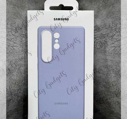 Чехол Samsung S25 Ultra Silicone Case- (Light Blue