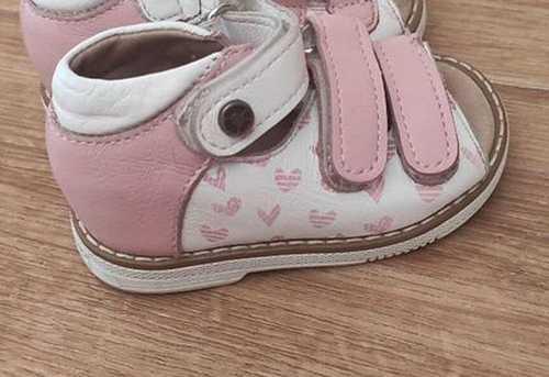 Детская обувь для девочек ортопедическая 19 размер