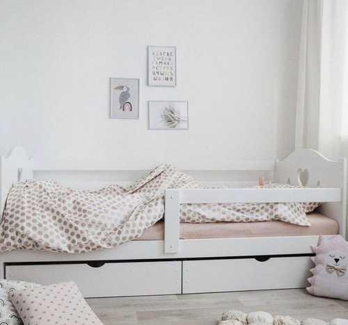 Детская кровать софа бабочки
