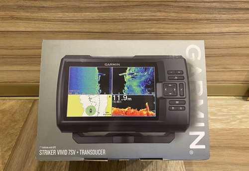 Эхолот Garmin striker vivid 7sv с датчиком gt52