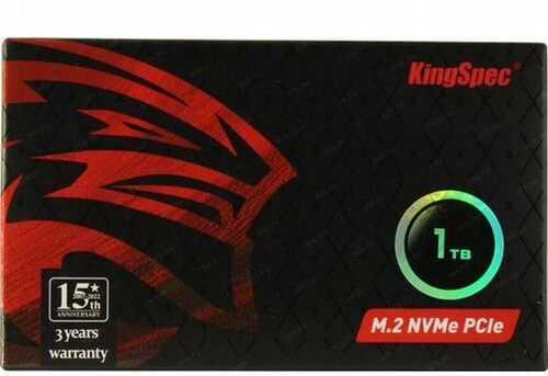SSD 1тб M.2 2280 KingSpec NX-1TB NVMe новый