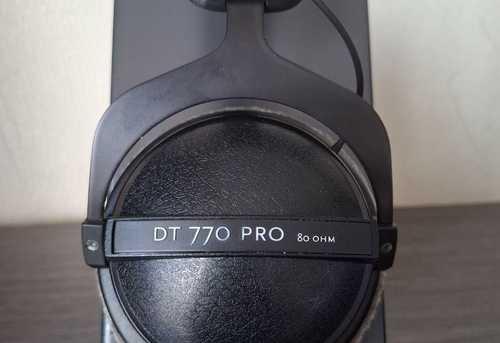 Наушники beyerdynamic dt 770 pro 80 ohm