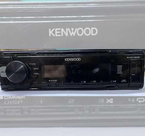 Магнитола kenwood KMM-202