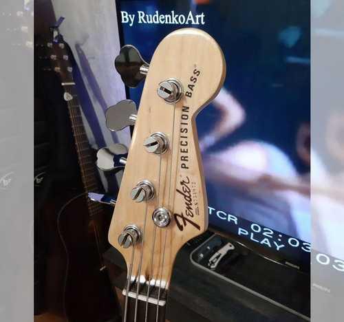 Бас гитара Fender precision bass (replic)