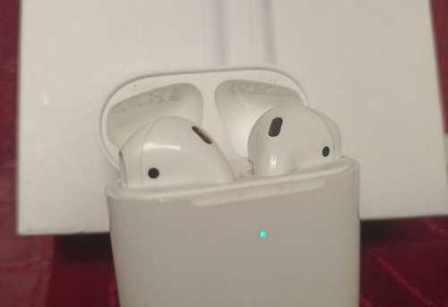 Беспроводные наушники apple airpods 2