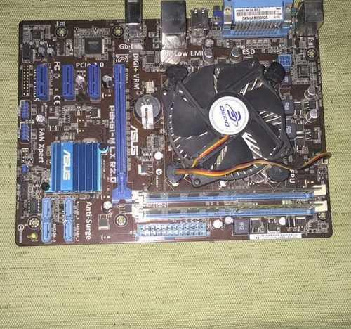 Материнская плата LGA775, процессор е7500