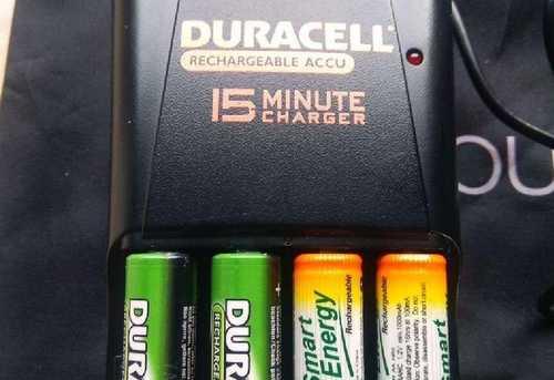 Зарядное устр-во Duracell cef15ktn(экспресс 15мин)