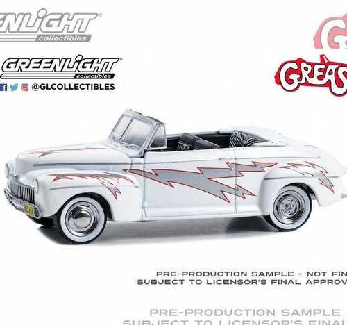 Модель Ford De Luxe1948 Greenlight 1:64