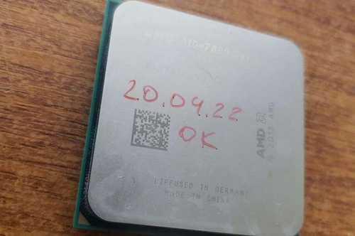 Процессор AMD A10-7800