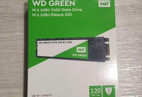 Ssd m2 120gb wd green