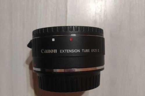 Canon extension tube EF25 ll