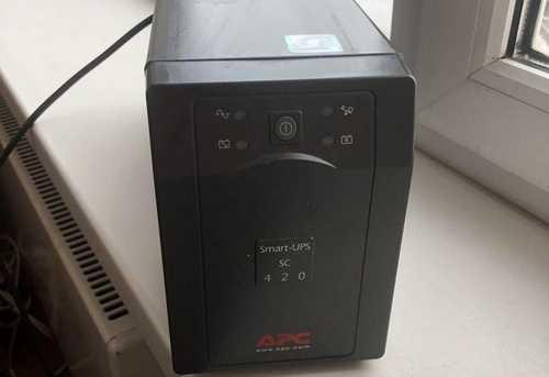Бесперебойник APC Smart-UPS SC 420