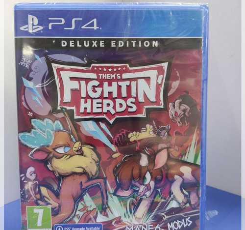 Thems Fightin Herds Deluxe Edition (PS4) Новый