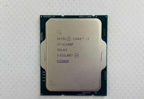 Процессор intel core i3-12100F / 1700