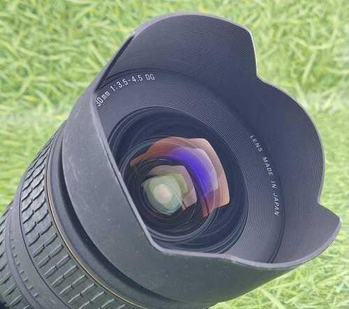 Sigma DG 15-30mm f/3.5-4.5 EX Aspherical для Nikon