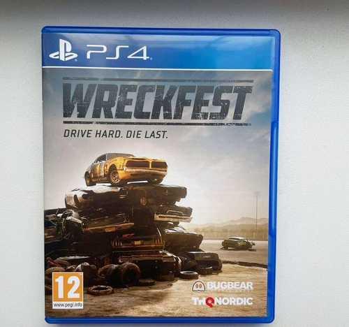 Wreckfest: Drive Hard. Die Last. PS4