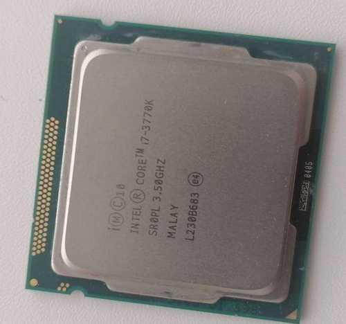 Процессор intel core i7 3770k